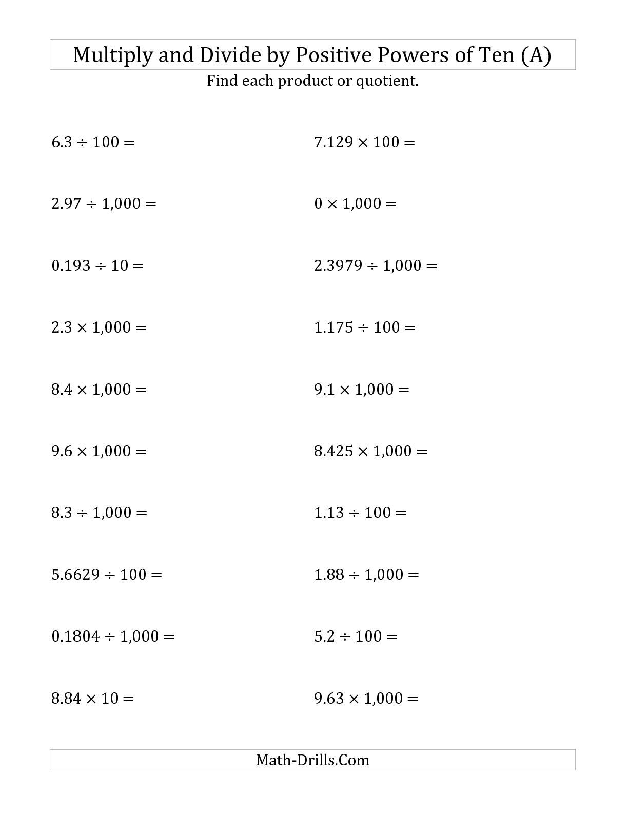 Grade 5 Rounding Decimal Using Benchmark Worksheet Decimalworksheets